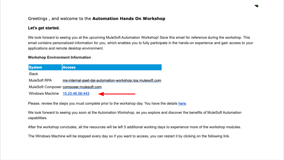 Workshop Setup Instructions | Automation Workshop